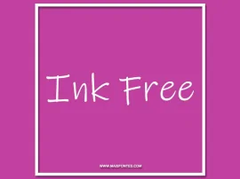 Ink Free Font: Free Download | MaisFontes