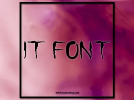 It: Baixar Fonte Grátis | MaisFontes