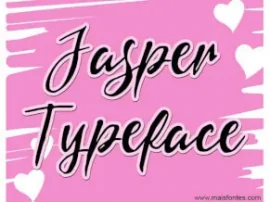 Jasper Typeface Regular: Free Font Download | MaisFontes