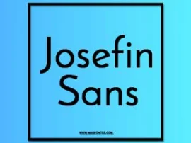 Josefin Sans: Free Font Download | MaisFontes