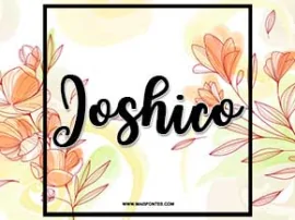 Joshico Font: Free Download | MaisFontes