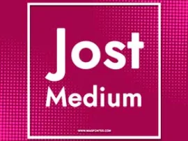 Jost Medium: Free Font Download | MaisFontes