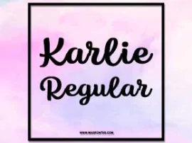 Karlie Regular Font: Free Download | MaisFontes
