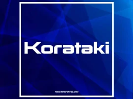 Korataki Font: Free Download | MaisFontes
