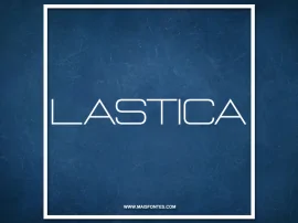 Lastica: Download Free Font | MaisFontes