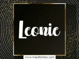 Leonie: Free Font Download | MaisFontes