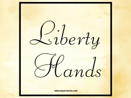 Liberty Hands: Free Font Download | MaisFontes