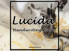 Lucida Handwriting Italic: Free Font Download | MaisFontes