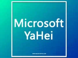 Microsoft YaHei：免费字体下载 | MaisFontes