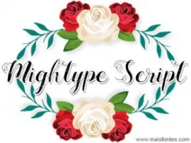 Mightype Script: Free Font Download | MaisFontes