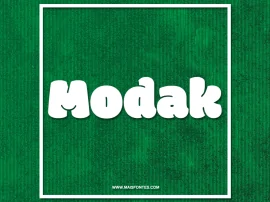 Modak: Free Font Download | MaisFontes