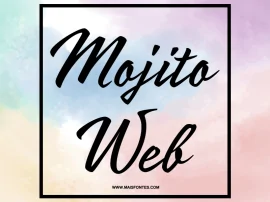 Mojito Web Font: Free Download | MaisFontes