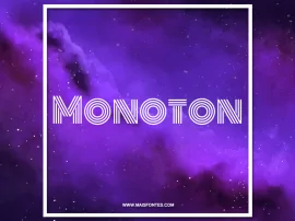 Monoton: Free Font Download | MaisFontes
