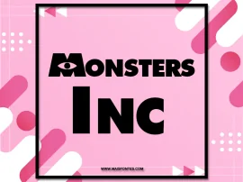 Monsters Inc Font: Free Download | MaisFontes