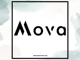 Mova Font: Free Download | MaisFontes