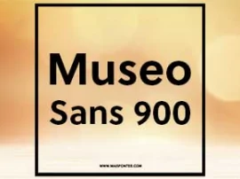 Museo Sans 900: Download Free Font | MaisFontes