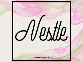 Nestle Font: Free Download | MaisFontes