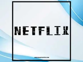 Netflix Font: Free Download | MaisFontes