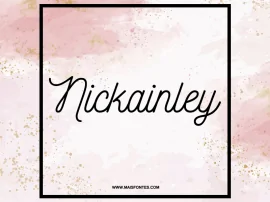 Nickainley Normal: Free Font Download | MaisFontes