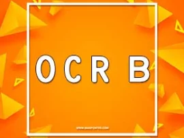 OCR B Font: Free Download | MaisFontes