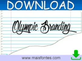 Olympic Branding: Download Free Font | MaisFontes
