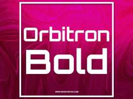 Orbitron Bold: Free Font Download | MaisFontes