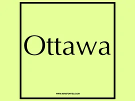 Ottawa: Free Font Download | MaisFontes