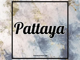 Pattaya Regular Font: Free Download | MaisFontes