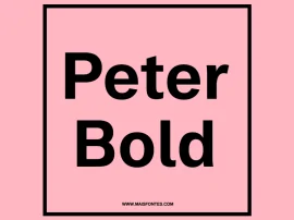 Peter Bold: Baixar Fonte Grátis | MaisFontes