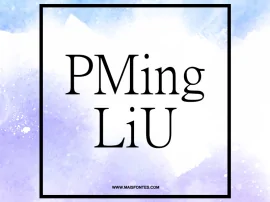 PMing LiU: Download Free Font | MaisFontes