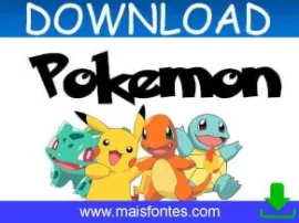 Pokemon Solid: Free Font Download | MaisFontes