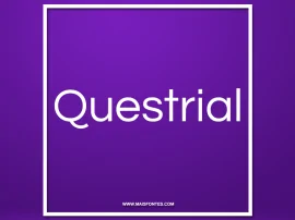 Questrial Font: Free Download | MaisFontes