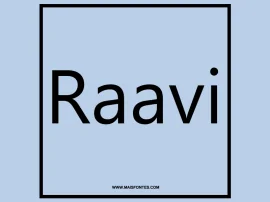 Raavi: Free Font Download | MaisFontes
