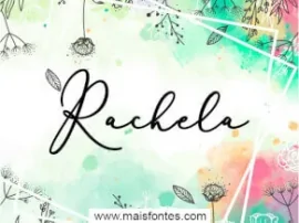 Rachela Bold: Free Font Download | MaisFontes