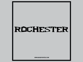 Rochester: Baixar Fonte Grátis | MaisFontes