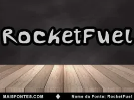 RocketFuel: Free Font Download | MaisFontes