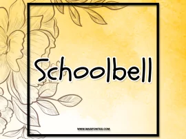 Schoolbell: Free Font Download | MaisFontes
