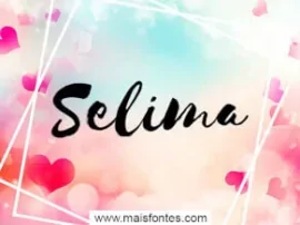 Selima: Free Font Download | MaisFontes