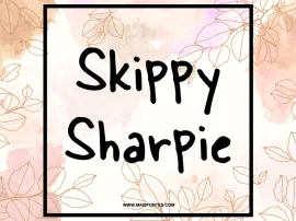 Skippy Sharpie: Free Font Download | MaisFontes