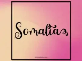 Somalia: Free Font Download | MaisFontes