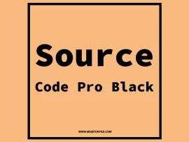 Source Code Pro Black: Free Font Download | MaisFontes