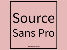 Source Sans Pro: Free Font Download | MaisFontes