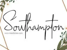 Southampton Font: Free Download | MaisFontes