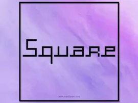 Square: Baixar Fonte Grátis | MaisFontes