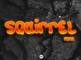 Squirrel: Free Font Download | MaisFontes