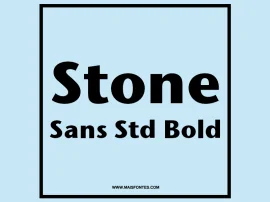 Stone Sans Std Bold Font: Free Download | MaisFontes