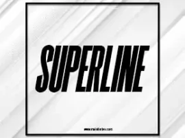 Superline Italic Regular: Free Font Download | MaisFontes