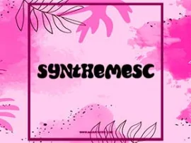 Synthemesc Regular Font: Free Download | MaisFontes