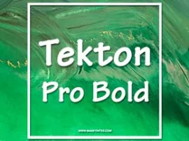 Tekton Pro Bold Font: Free Download | MaisFontes