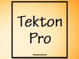 Tekton Pro: Free Font Download | MaisFontes